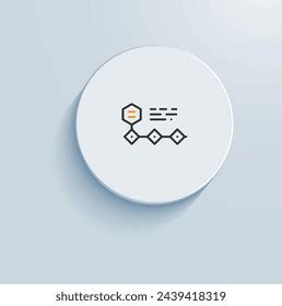 Microservices Integration Involves Process Connecting Coordinating Stock Vector Royalty Free
