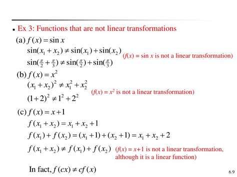 PPT Chapter Linear Transformations PowerPoint Presentation Free Download ID