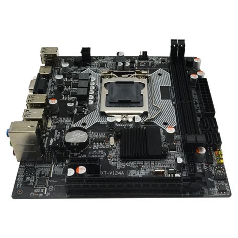Support Intel 2th 3th H61 Motherboard Mini Atx Xeon E3 V2 Lga1155 Single Lan Dual Ddr3 Computer