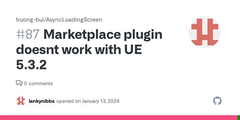 Marketplace Plugin Doesnt Work With Ue 532 · Issue 87 · Truong Bui