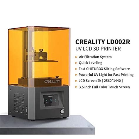 Official Creality Ld002r Resin 3d Printer Creality Resin Printer With