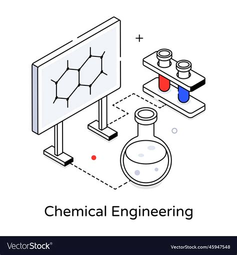 Chemical Engineering Royalty Free Vector Image