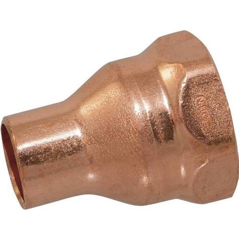 Nibco 1 2 X 3 4 Copper Pressure Cup X Female Adapter Fitting HD Supply