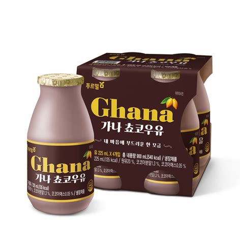 푸르밀 가나 쵸코우유 푸르밀