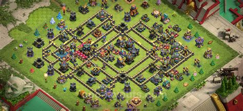 Trophy Defense Base Th17 With Link Clash Of Clans 2025 Town Hall