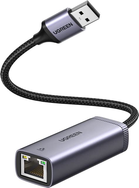 Ugreen Lan Adapter Usb 2 0 Netzwerk Usb Zu Rj45 Ethernet Adapter 10 100mbps Geeignet Für Surface