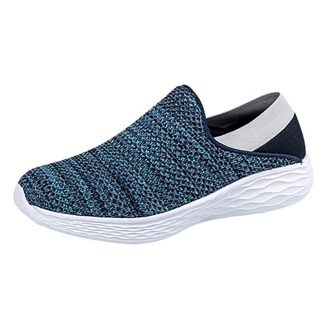 Ramiter Running Shoes Mens Slip On Walking Shoes Ultra Light
