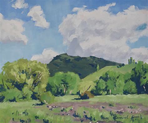 How To Paint A Landscape In Gouache