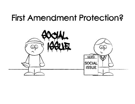 Cartoon First Amendment Protection Juris Magazine