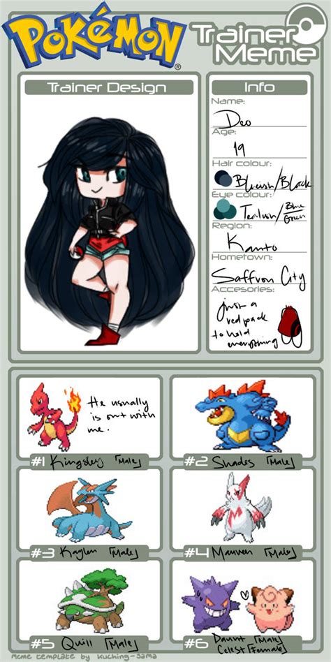 Pokemon Trainer Meme By Kkingdeo On Deviantart