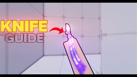 “rivals Knife Guide 🔪 Secret Tips You Must Know In Roblox Rivals