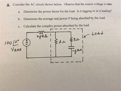 Solved Consider The AC Circuit Shown Below Observe That The Chegg