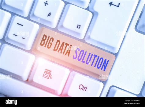 Text Sign Showing Big Data Solution Business Photo Text Extracting Value From Huge Volumes Of A