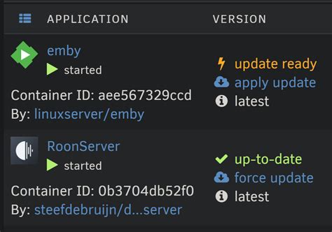 After Container Updates It Still Shows Update Ready Docker Engine