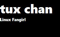 Tux Chan Linux Fangirl By Dirtybit Games