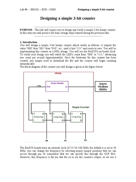 3 Bit Down Counter Pdf Electronic Design Electronic Circuits