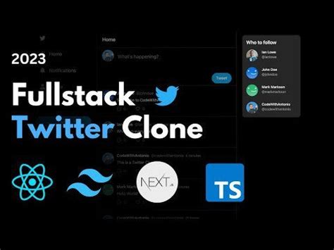Build and Deploy: TWITTER clone with React, Tailwind, Next, Prisma, Mongo, NextAuth & Vercel ...