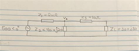 Solved Find VL Using Voltage Method Find VL Using Thevenins Method Find Course Hero