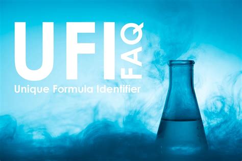 Faq About The Ufi Unique Formula Identifier Calvatis Gmbh