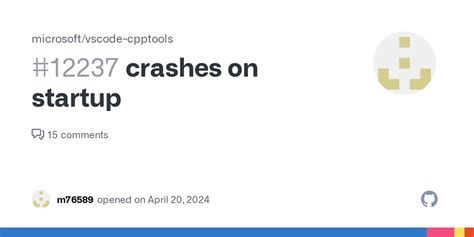 Crashes On Startup · Issue 12237 · Microsoftvscode Cpptools · Github