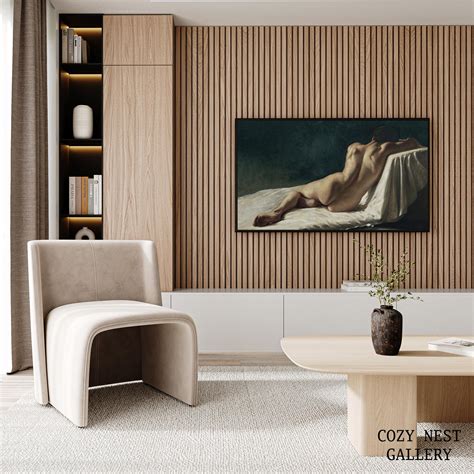 Vintage Male Nude Art Academic Style Moody Tv Art Digital Download
