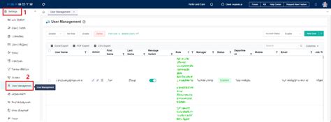 user management mspbots ai