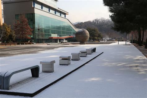 ️ Dgist Covered In A Cozy Blanket Of Snow ️ The Campus Is Sparkling… Dgist Daegu Gyeongbuk