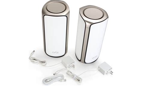 Netgear Orbi Quad Band Wi Fi System Rbe S Quad Band Wi Fi Mesh Router With Satellite