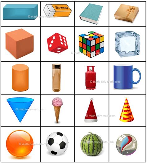 solid shapes basic geometric shapes