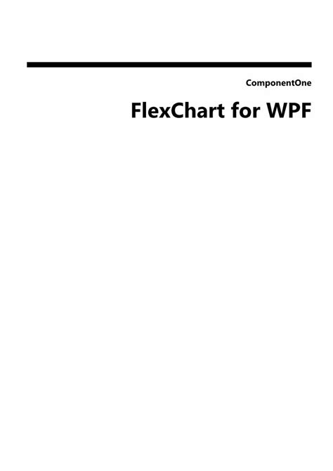 Pdf Flexchart For Wpf Dokumen Tips