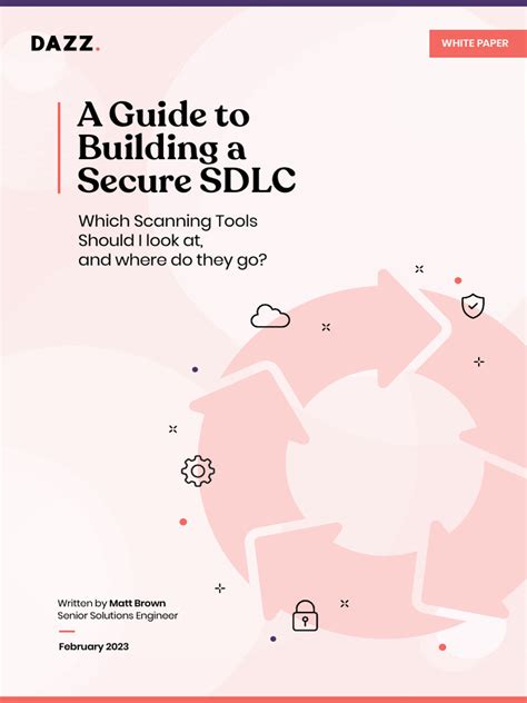 A Guide To Building A Secure Sdlc Download Free Pdf Vulnerability