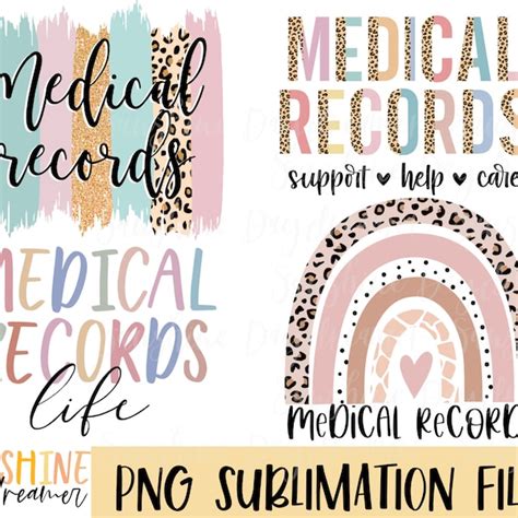 Medical Sublimation Design Etsy