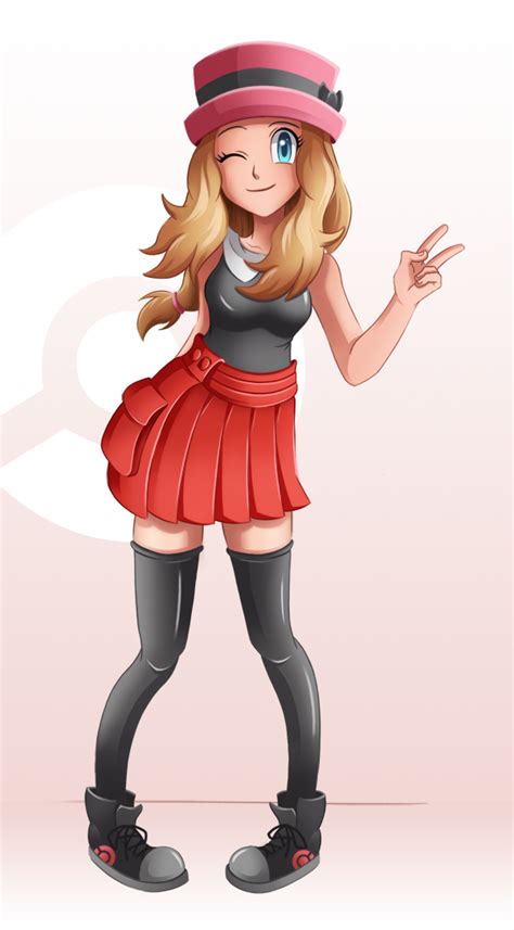 Serena Long Hair By Bicoitor On DeviantArt