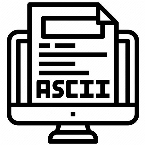 Ascii File Files And Folders Format Text Icon Download On