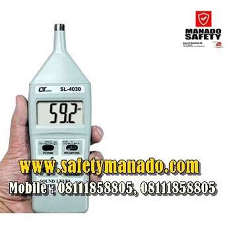jual sound level meter lutron sl 4030 oleh manado safety