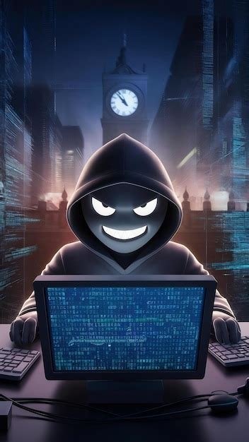 Criminal Coding Illegal Ransomware Premium Ai Generated Image