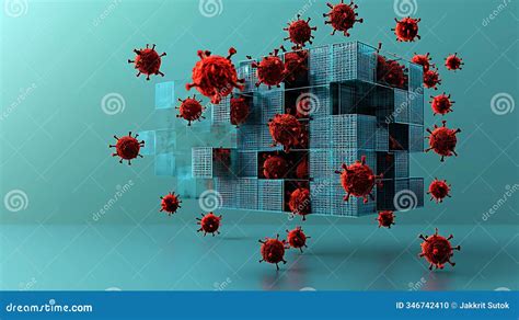 Cybersecurity Risks Depicted Through Phishing Hook With Password User On Device And Data