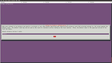 How To Setup Kerberos On Ubuntu