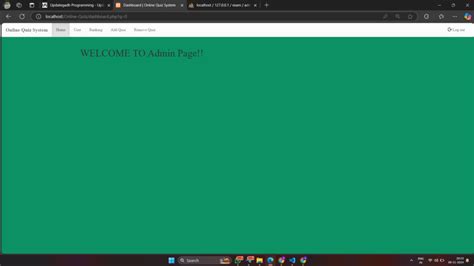 Online Quiz System In Php