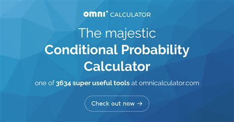Conditional Probability Calculator Example