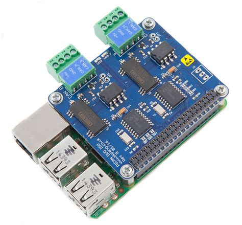 Köp PiCAN Duo ISO CAN Bus board for Raspberry Pi till rätt pris electrokit
