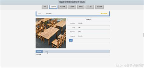 Springboot毕设 社区餐饮管理系统的设计与实现 程序论文 Csdn博客