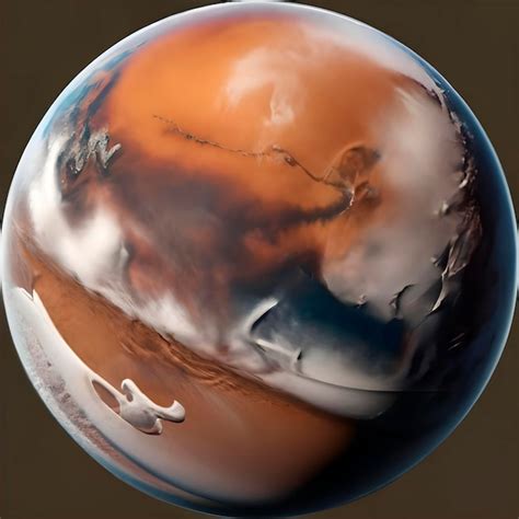 Premium Ai Image Mars Planet Ai Generated