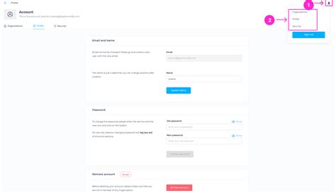 Manage Your Account
