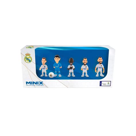 Banbo Toys Pack De Mu Ecos Minix Cm Real Madrid Unidades F Tbol Emotion