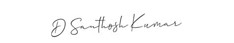 98 D Santhosh Kumar Name Signature Style Ideas Creative Online Autograph
