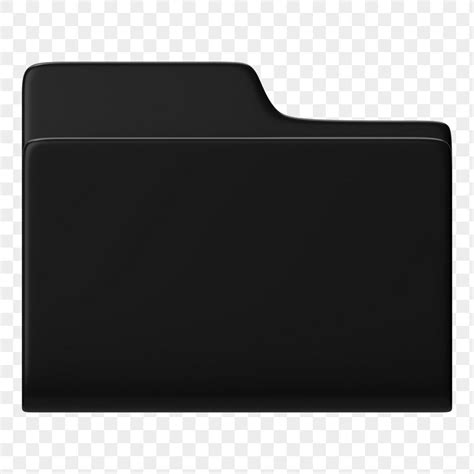 How Big Is A Desktop Icon Black Folder Icon Png Weeklybxemicrosoft Office Folder Icon