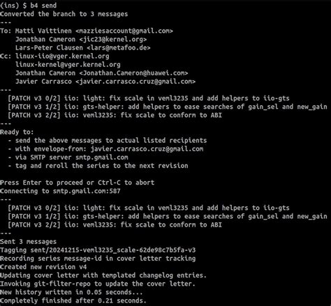 Javier Carrasco Cruz On Linkedin My Last Patches Of The Year For Linux Im Wrapping Up The Year