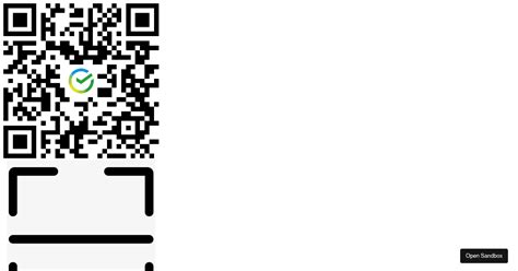 qr code scanner demo codesandbox