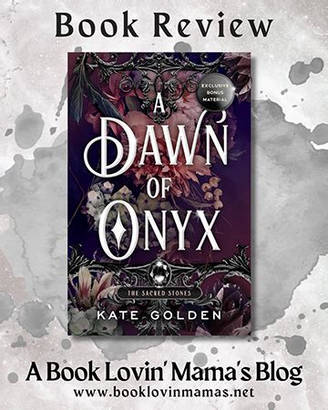 Review ‘a Dawn Of Onyx By Kate Golden A Book Lovin Mamas Blog